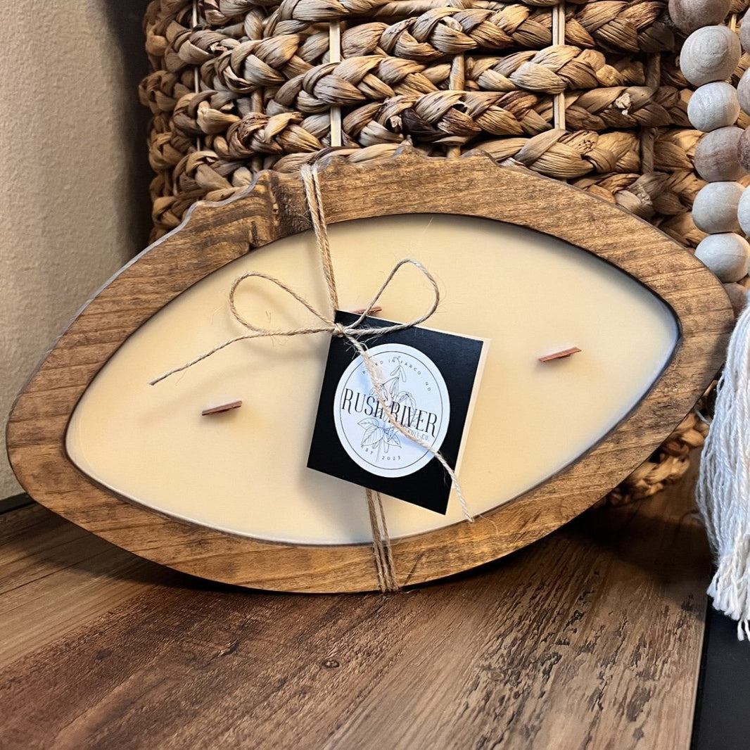 Wood Bowl Candles – Rush River Candle Co.